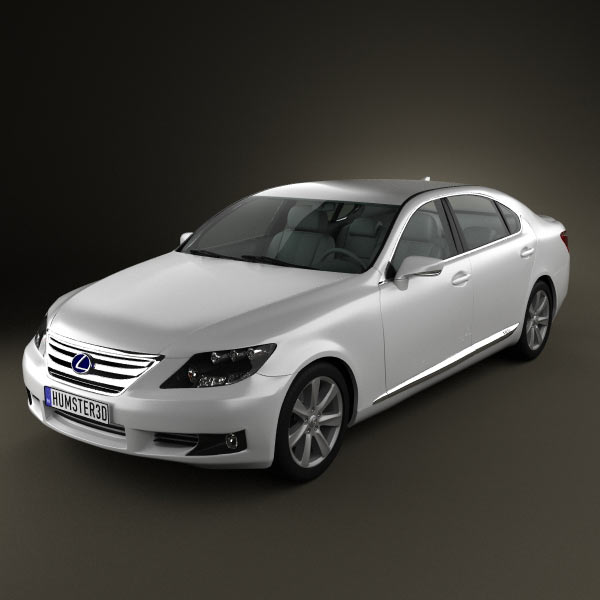Lexus LS (XF40) 600h 2010 3D model – Premium Quality Download | HQ3D.net