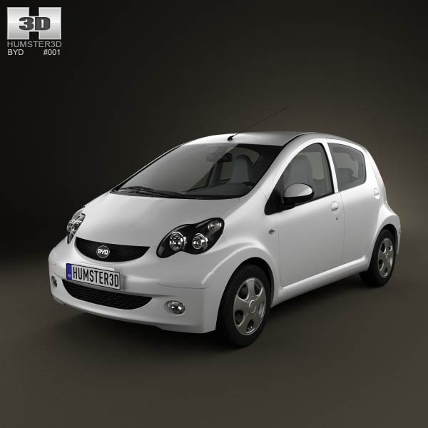BYD F0 2012 3D model – Premium Quality Download | HQ3D.net
