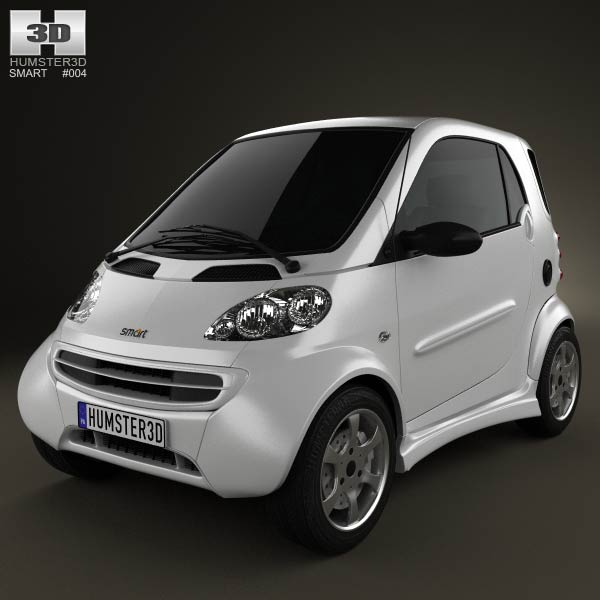 Smart Fortwo 1998 3D model – Premium Quality Download | HQ3D.net