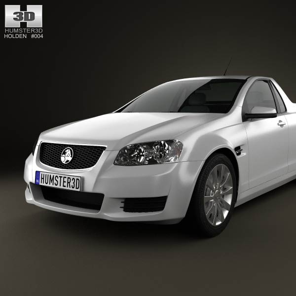 Holden VE Commodore UTE 2012 3D model – Premium Quality Download | HQ3D.net