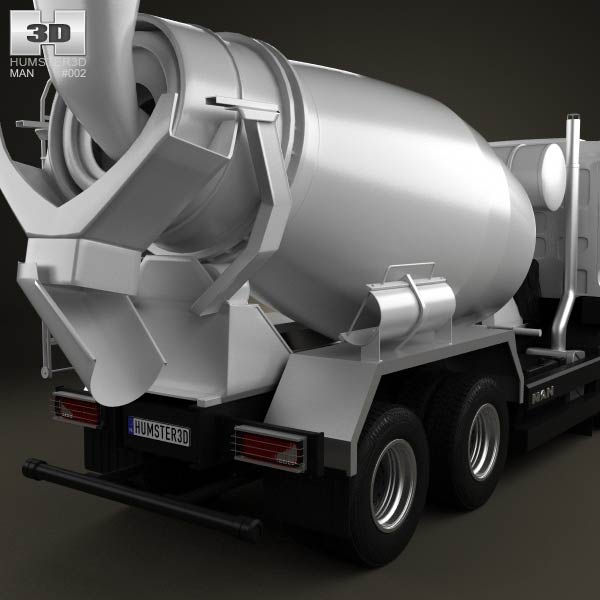 MAN TGS Mixer Truck 2012 3D model – Premium Quality Download | HQ3D.net