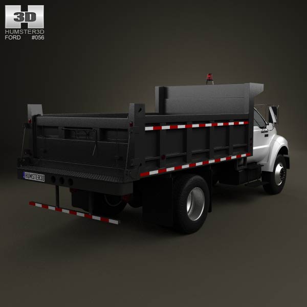 Ford F-650 / F-750 Dump Truck 2012 3D model – Premium Quality Download ...