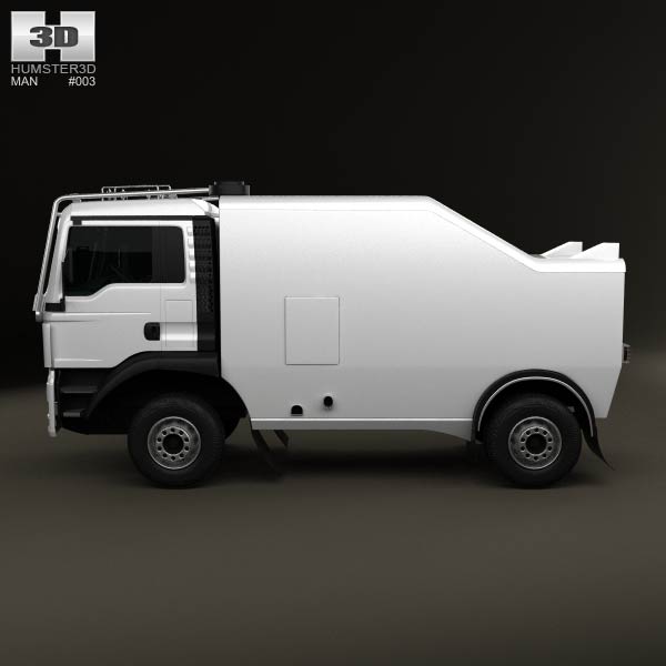 MAN TGS Rally Truck 2012 3D model – Premium Quality Download | HQ3D.net