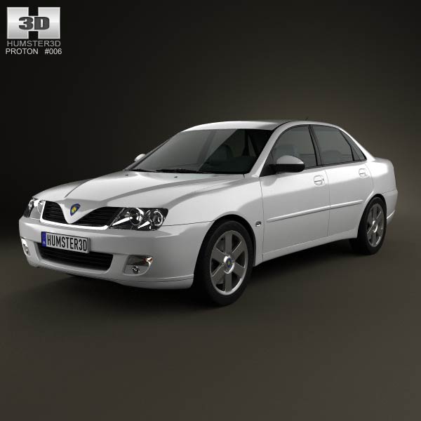 Proton Waja (Impian) 2010 3D model – Premium Quality Download | HQ3D.net