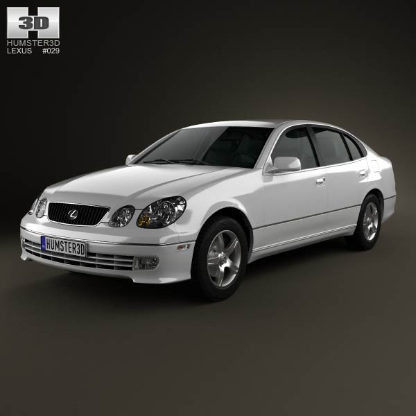 Lexus GS (S160) 2004 3D model – Premium Quality Download | HQ3D.net