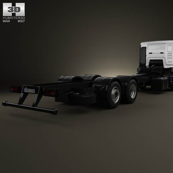 MAN TGS Chassis Truck 2012 3D model – Premium Quality Download | HQ3D.net