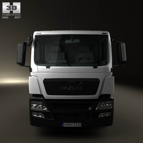 MAN TGS Chassis Truck 2012 3D model – Premium Quality Download | HQ3D.net
