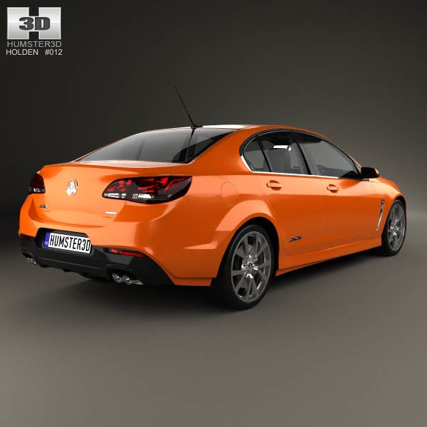Holden VF Commodore Calais V SSV with HQ interior 2013 3D model ...