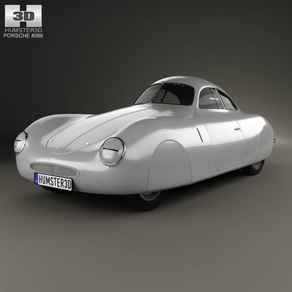 Porsche Type 64 1939 3D model – Premium Quality Download | HQ3D.net