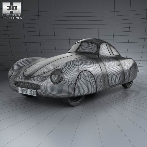 Porsche Type 64 1939 3D model – Premium Quality Download | HQ3D.net