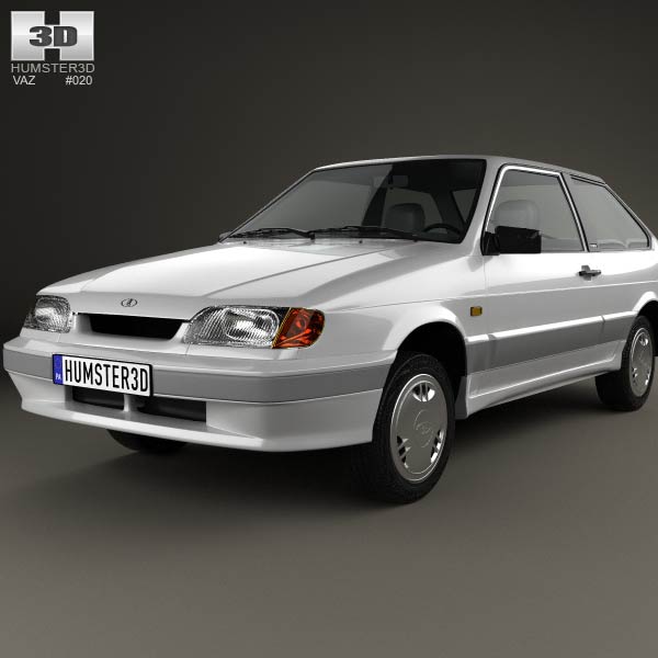 VAZ Lada Samara (2113) hatchback 3-door 1997 3D model – Premium Quality ...