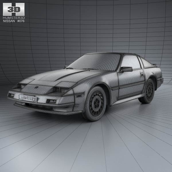 Nissan 300ZX (Z31) Turbo 1983 3D model – Premium Quality Download ...