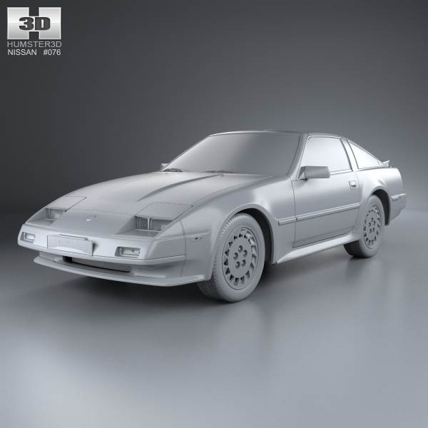 Nissan 300ZX (Z31) Turbo 1983 3D model – Premium Quality Download ...