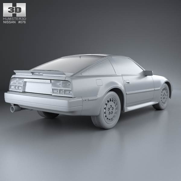 Nissan 300ZX (Z31) Turbo 1983 3D model – Premium Quality Download ...