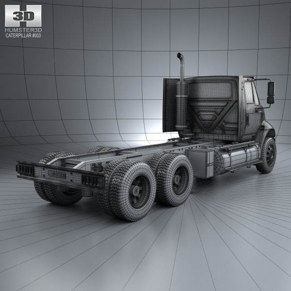 Caterpillar CT610 Chassis Truck 2011 3D model – Premium Quality ...