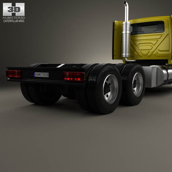 Caterpillar CT610 Chassis Truck 2011 3D model – Premium Quality ...