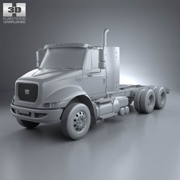 Caterpillar CT610 Chassis Truck 2011 3D model – Premium Quality ...
