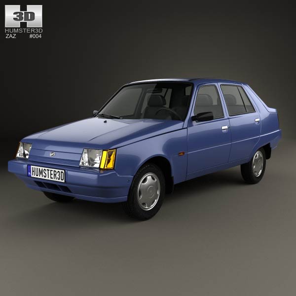 ZAZ Slavuta (1103) 1999 3D model – Premium Quality Download | HQ3D.net