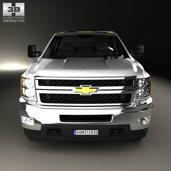 Chevrolet Silverado Crew Cab Dually 2010 3D model – Premium Quality ...