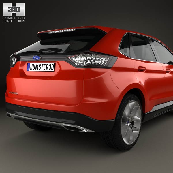 Ford Edge 2015 3D model – Premium Quality Download | HQ3D.net